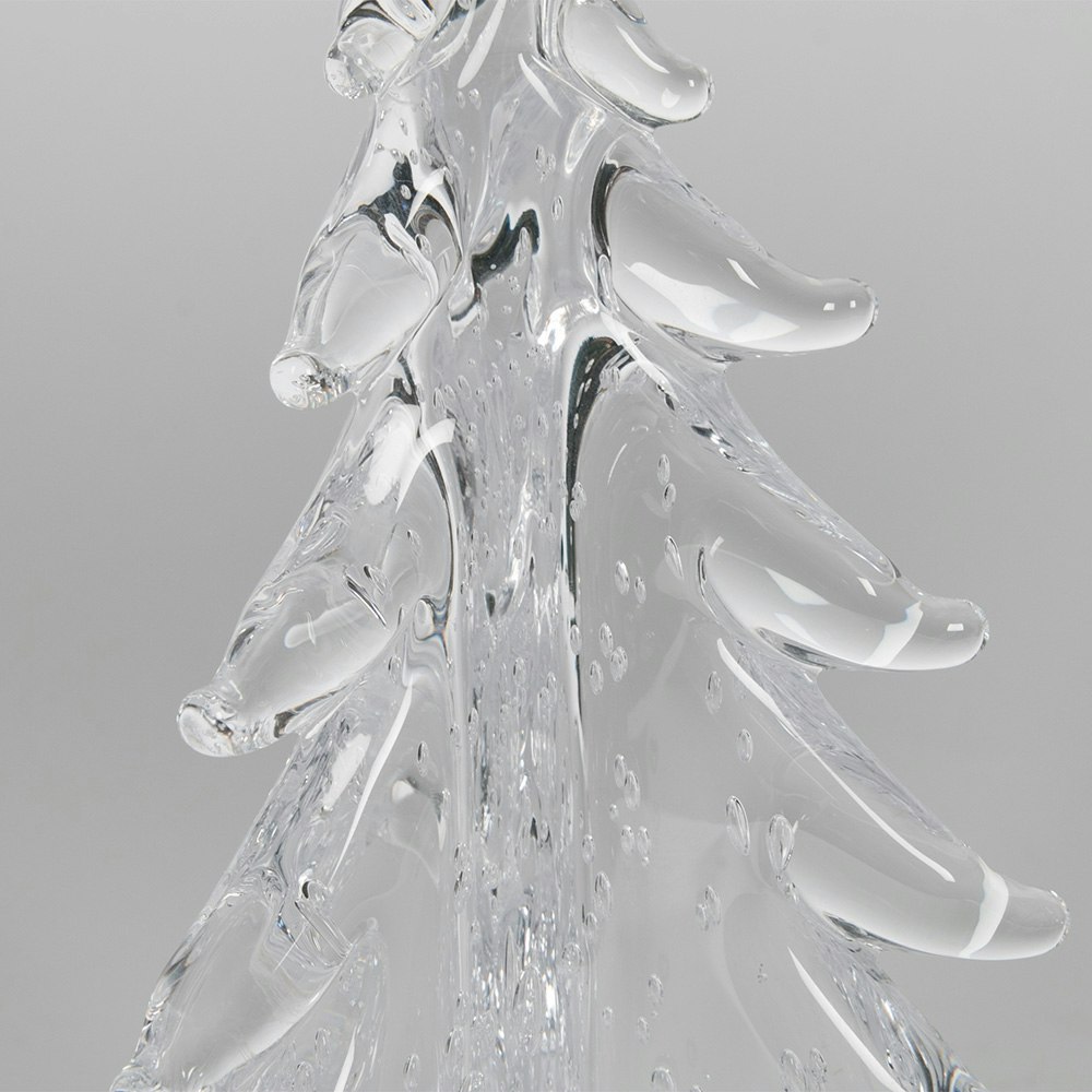 Simon Pearce Hand Blown Glass Christmas Tree Ebth